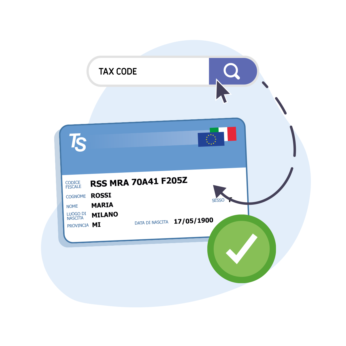 Verify the Italian Tax Code (Codice Fiscale) of an Individual via API